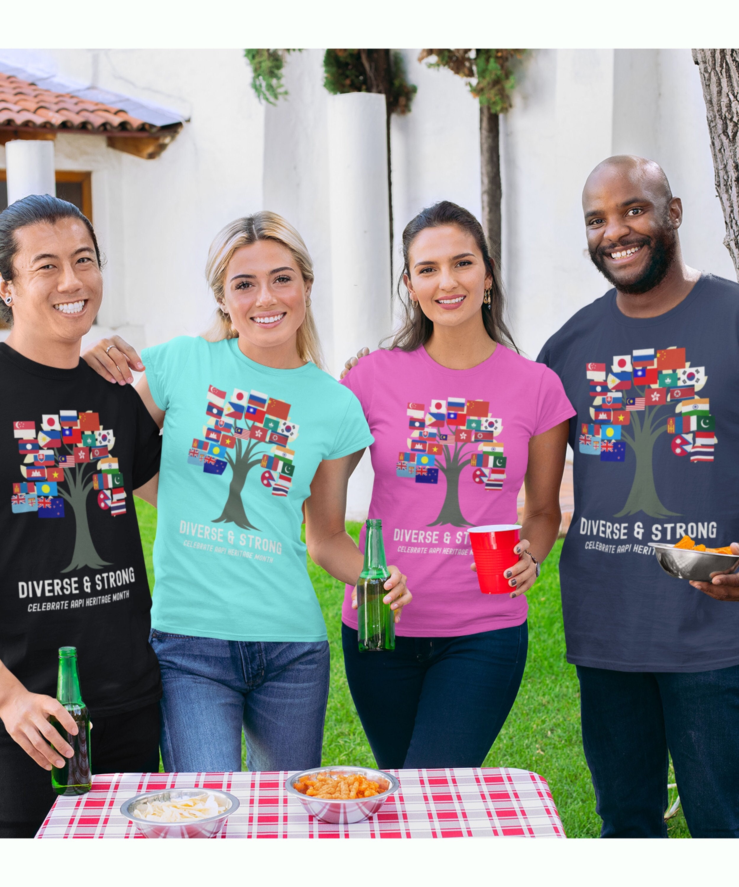 Asian American Pacific Islander Heritage Month Tee, AAPI T-shirt ...