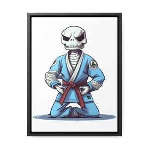Grappling Skeleton - BJJ Jiu Jitsu - Etsy