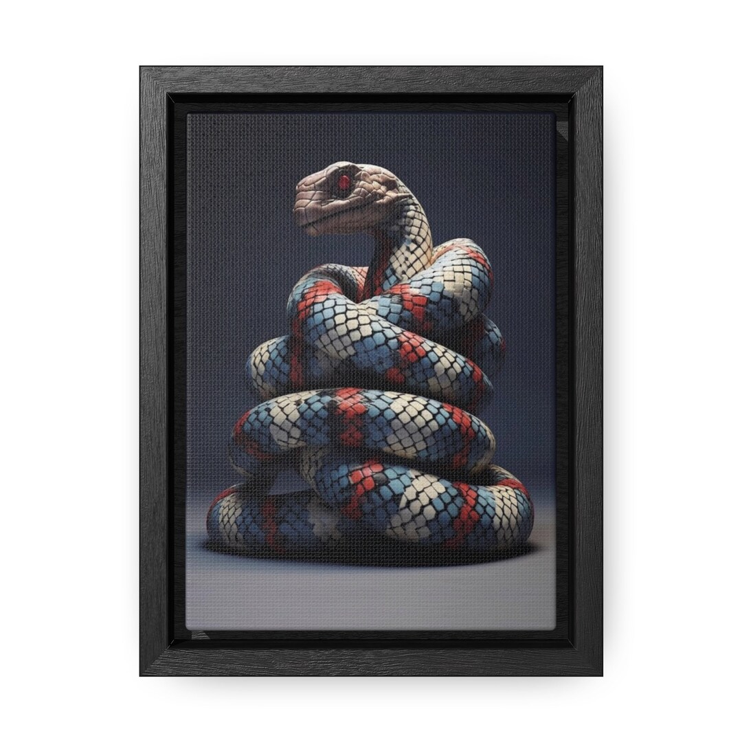 Coiled up Snake Wall Art - BJJ Jiu Jitsu - Etsy