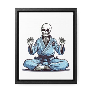 Grappling Skeleton - BJJ Jiu Jitsu - Etsy