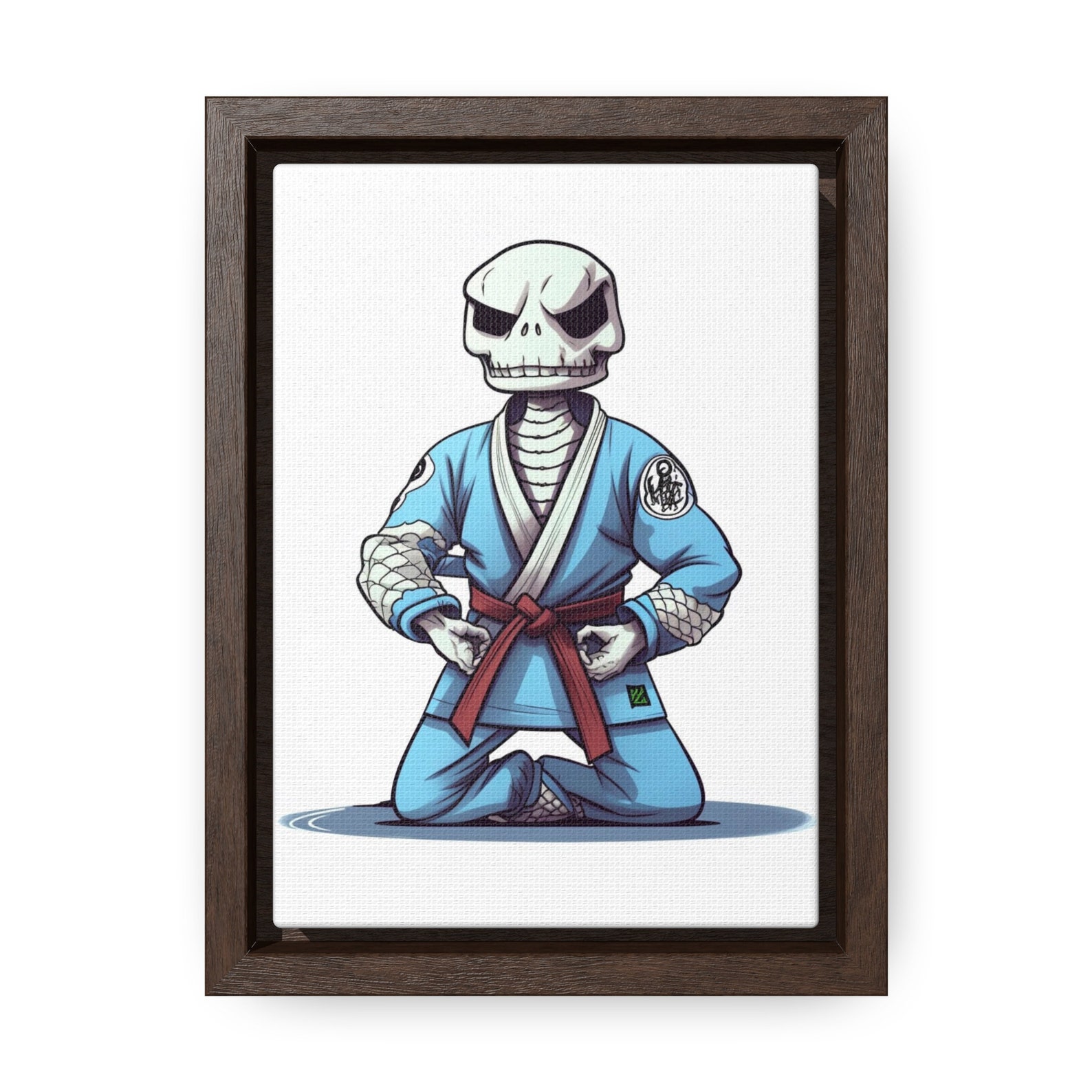 Grappling Skeleton - BJJ Jiu Jitsu - Etsy