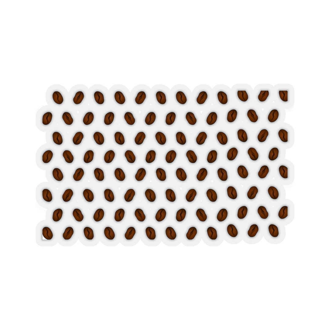 Coffee Bean Sticker - Etsy