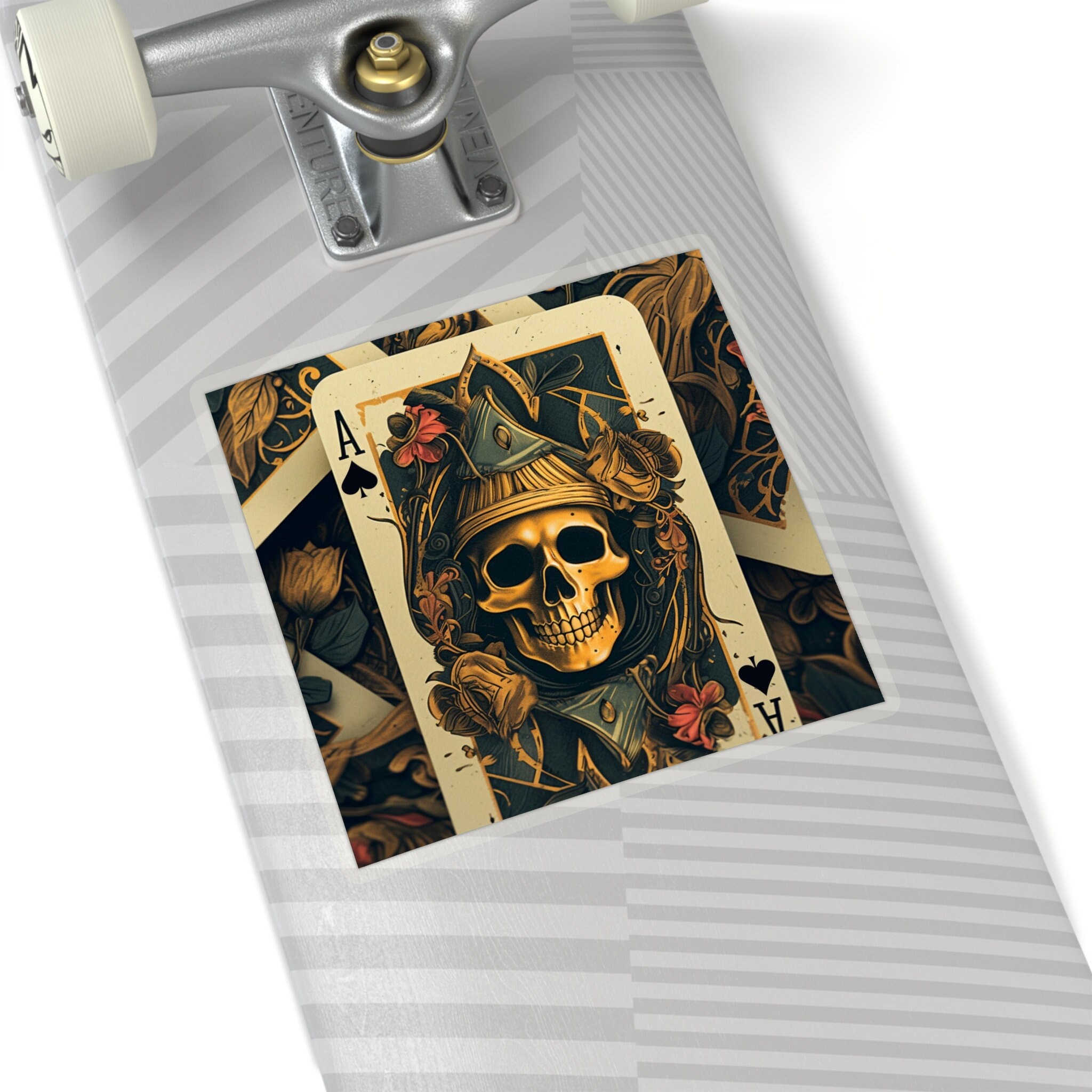 Ace of Spades Poker Decal Sticker - Etsy