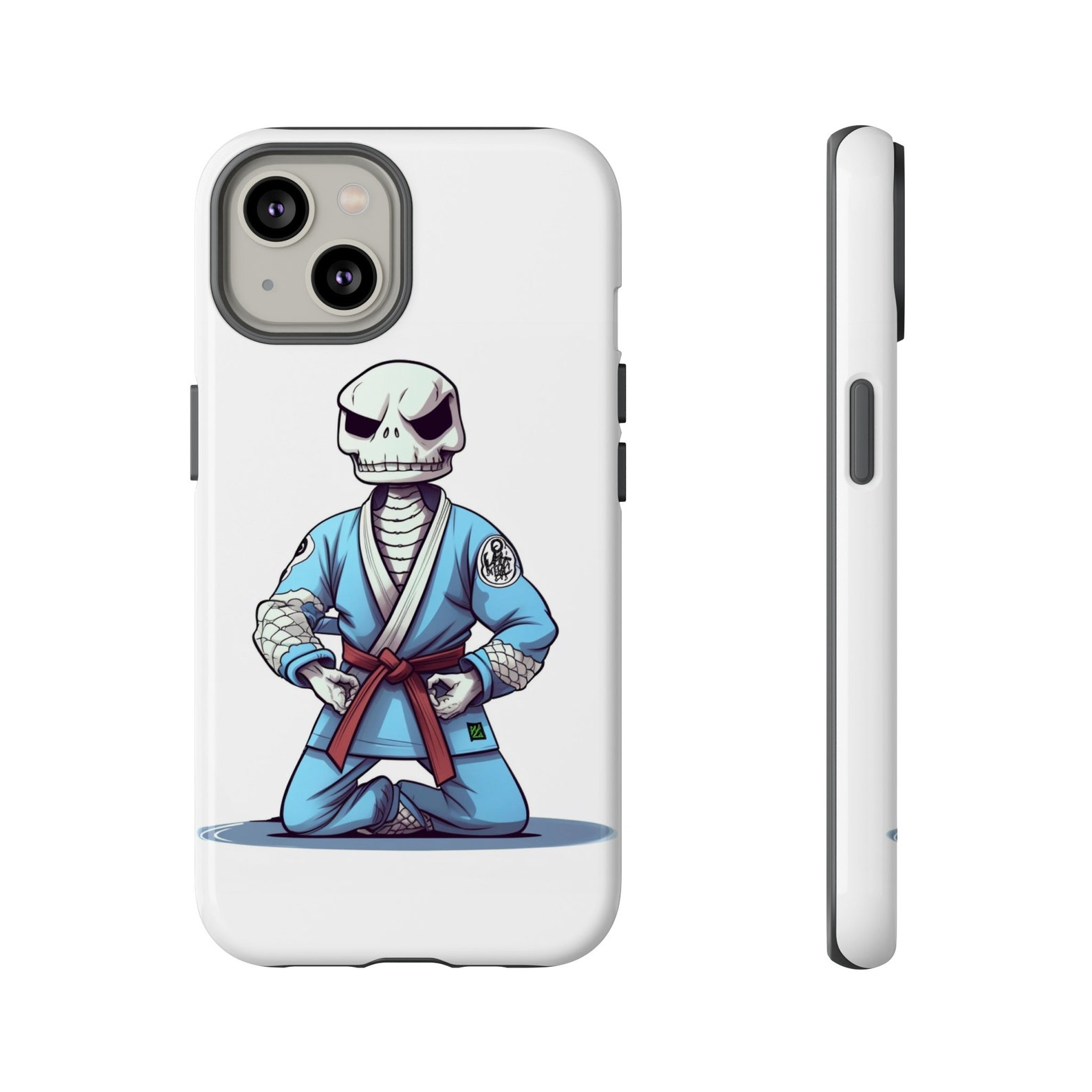 Grappling Skeleton Tough Cell Phone Case - Etsy