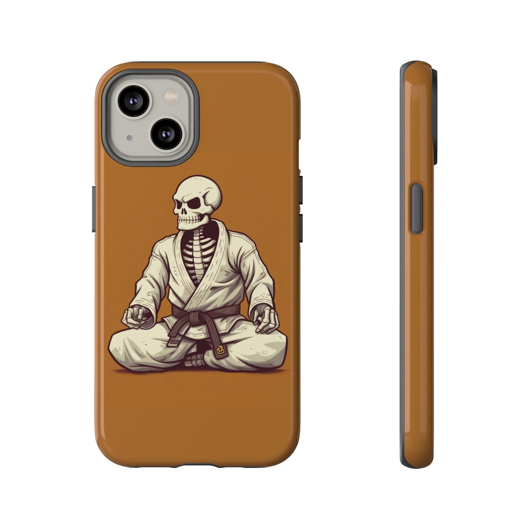 Grappling Skeleton Tough Cell Phone Case - Etsy UK