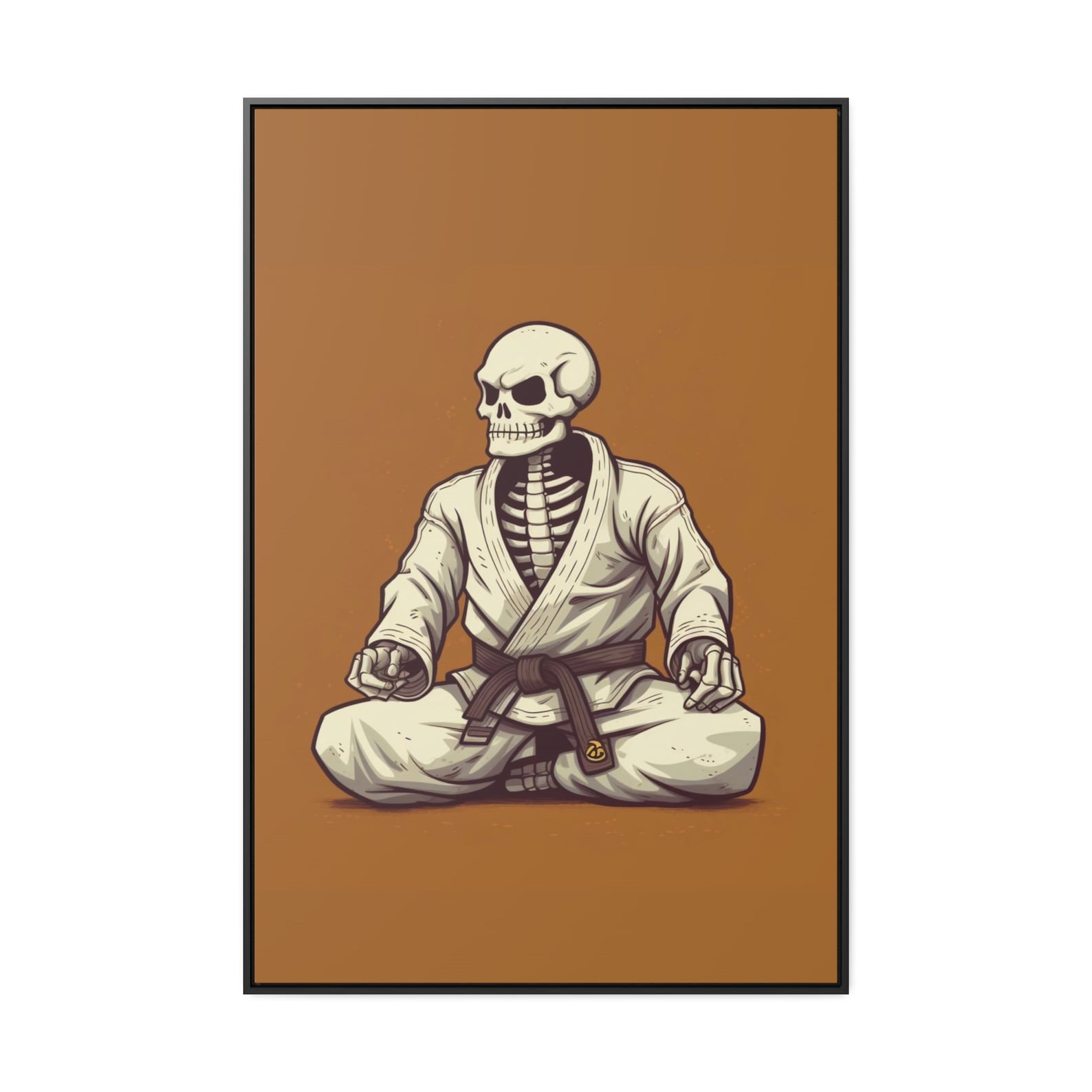 Grappling Skeleton - BJJ Jiu Jitsu - Etsy