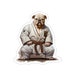 Martial Arts Bulldog Puppy Dog Jiu Jitsu BJJ Judo Karate Decal Sticker ...