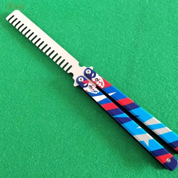 Yoru Butterfly Knife Comb - Etsy