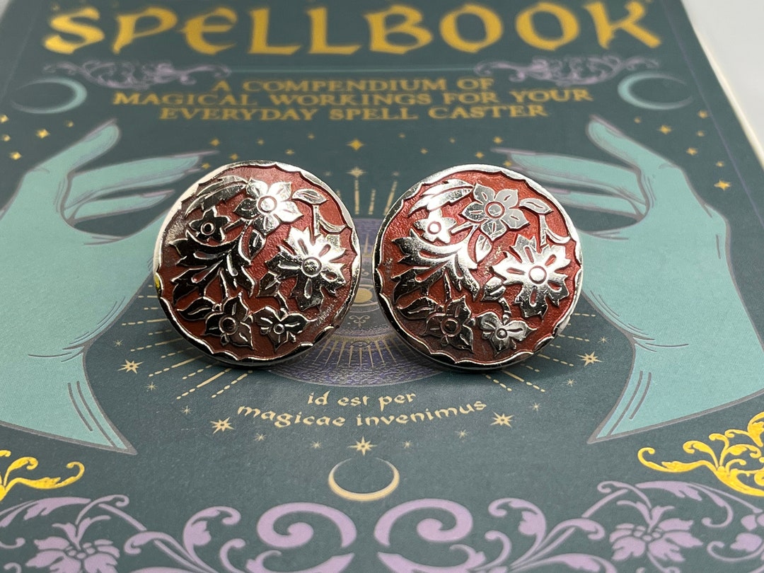 Vintage 40s Fall Vibes Bohemian Austrian Floral Cut Out Button - Etsy