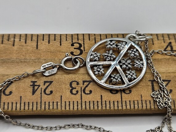 Y2k Early 2000s Vintage Modern Flower Power PEACE SIG… - Gem