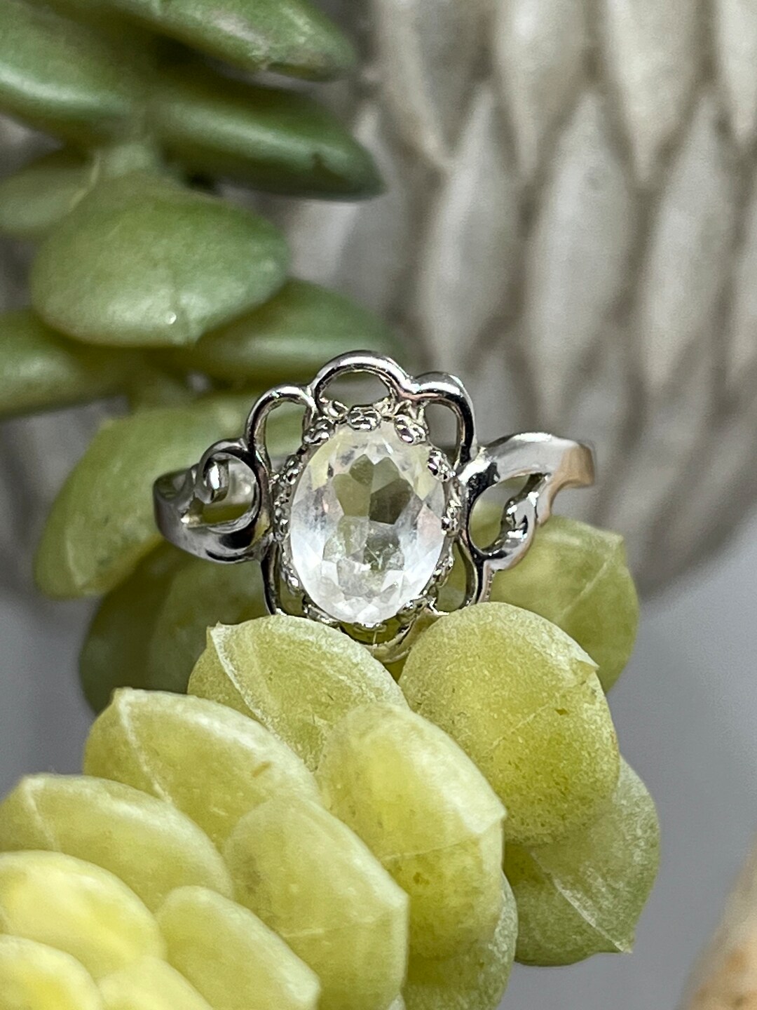 Antique Late Art Deco Era Signed SETA SILVER 925 & CRYSTAL - Etsy