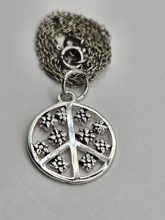 Y2k Early 2000s Vintage Modern Flower Power PEACE SIG… - Gem