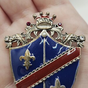 Beautiful Retro 1960s Mid Century Vintage Royal Theme Enamel ...