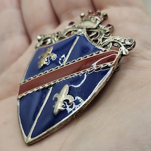 Beautiful Retro 1960s Mid Century Vintage Royal Theme Enamel ...