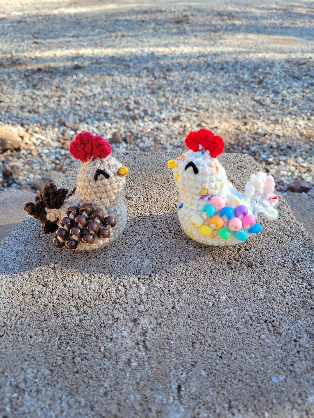 Beaded Chicken Fidget Toy: Sensory Desk Pet - Etsy