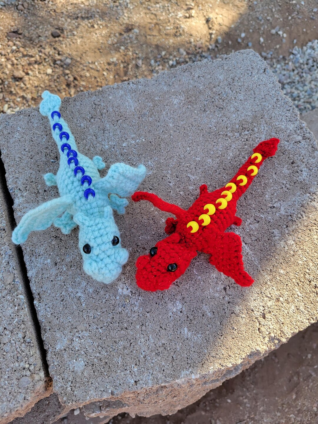 Beaded Dragon, Small Dragon, Fidget Toy Dragon, Desk Pet Dragon - Etsy