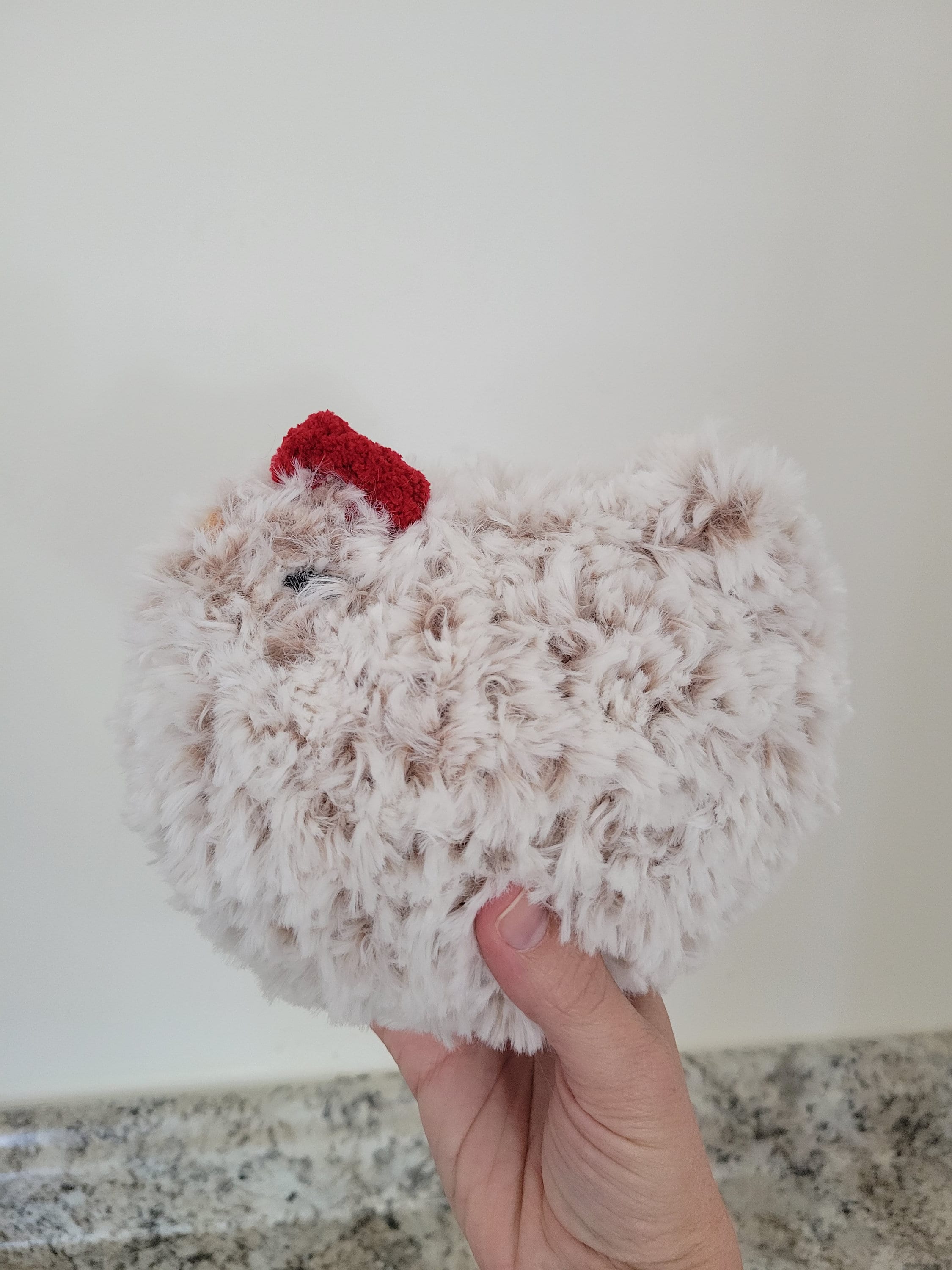Furry Chicken, Farmhouse Decor, Chicken Plushie - Etsy