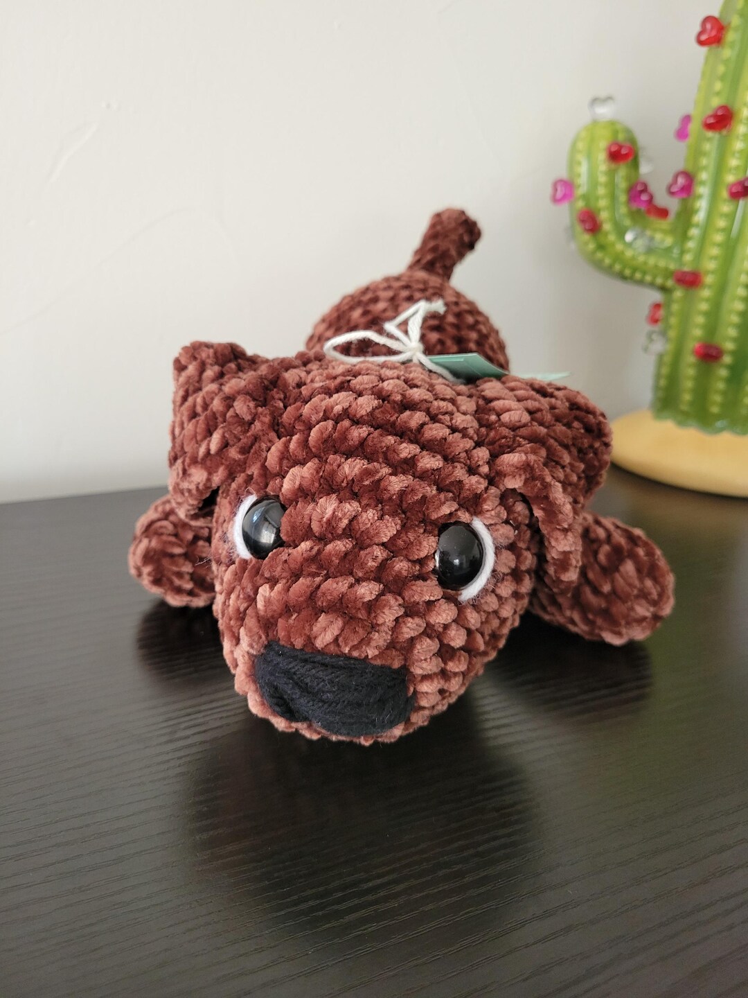 Playful Puppy Plush, Silly Puppy Plushie, Dog Stuffed Animal, Handmade ...