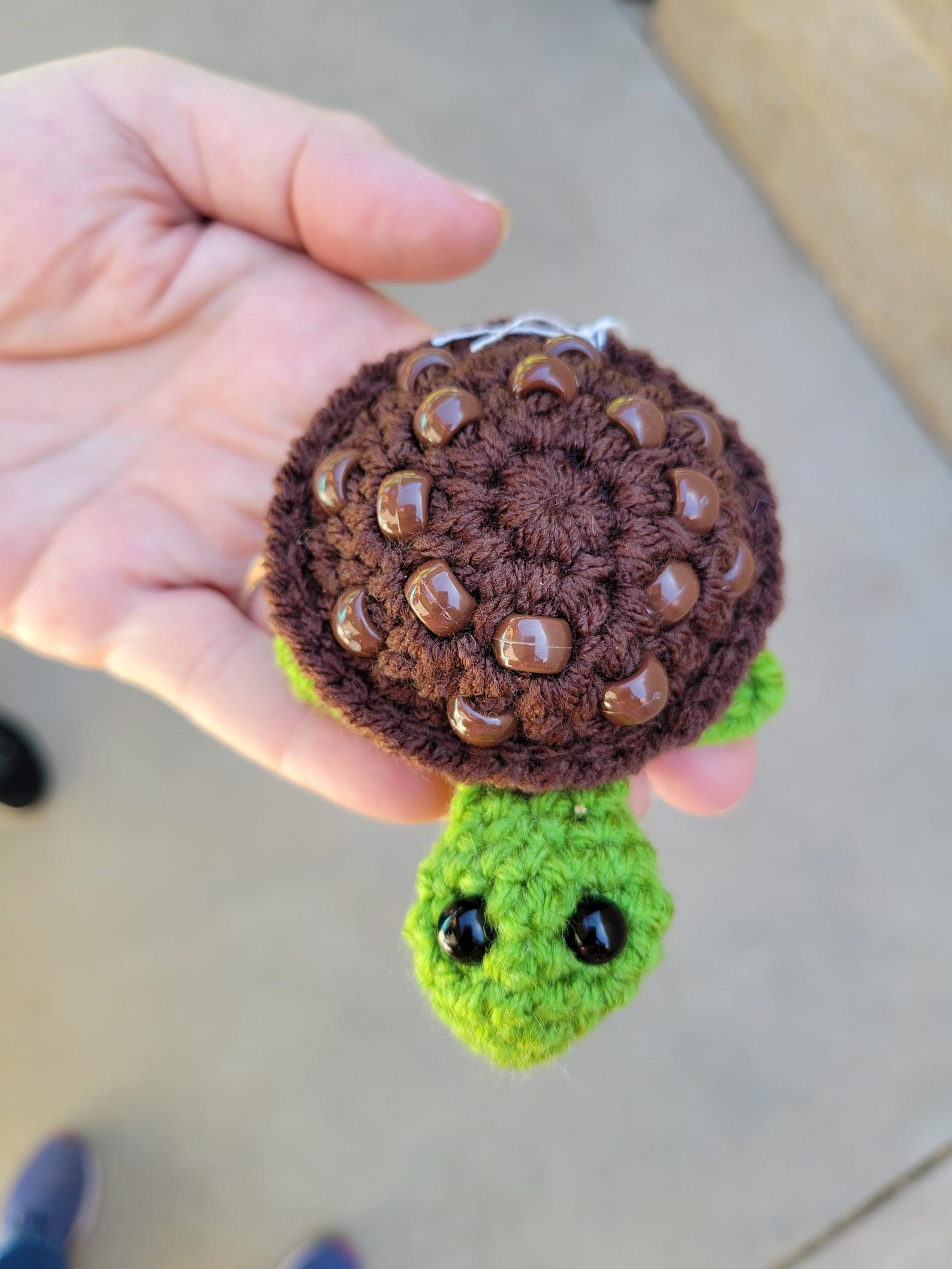 Beaded Turtle, Small Turtle Desk Pet, Turtle Fidget Toy, Turtle Beaded ...
