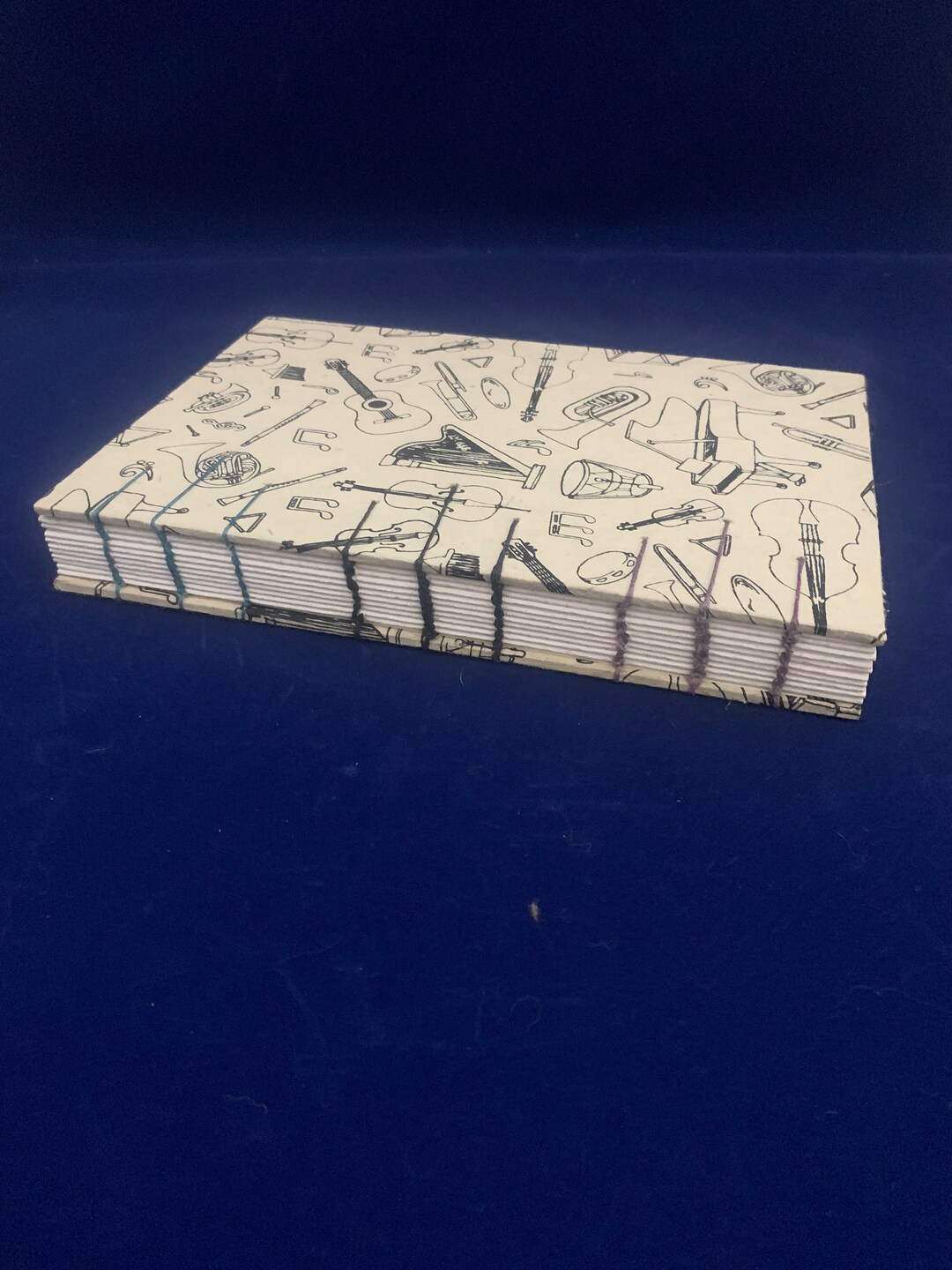 Tricolor-bound Music Journal - Etsy