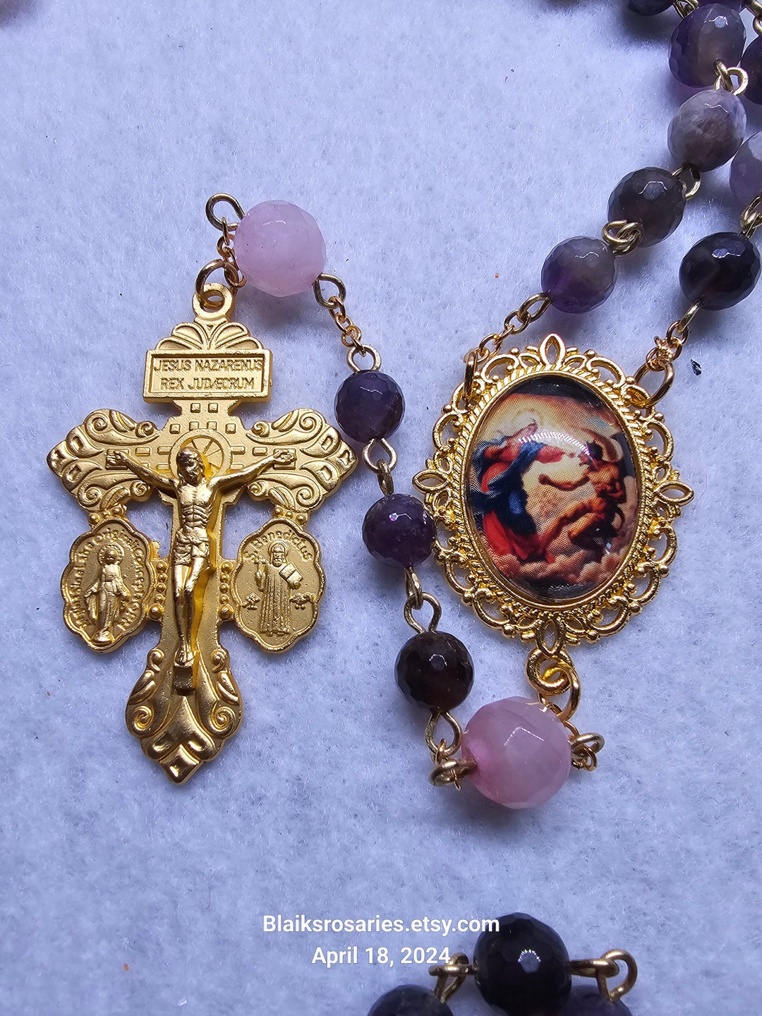 Punch the Devil in the Face GEN2 Supreme Regular Devotion Rosary. - Etsy