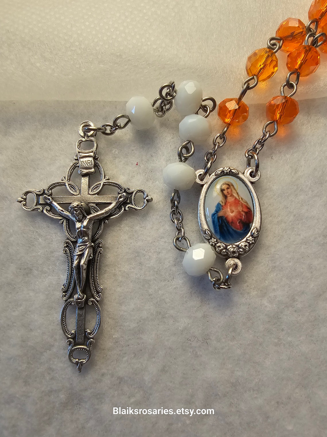 Immaculate Heart of Mary GEN2 Premium Devotional Rosary - Etsy