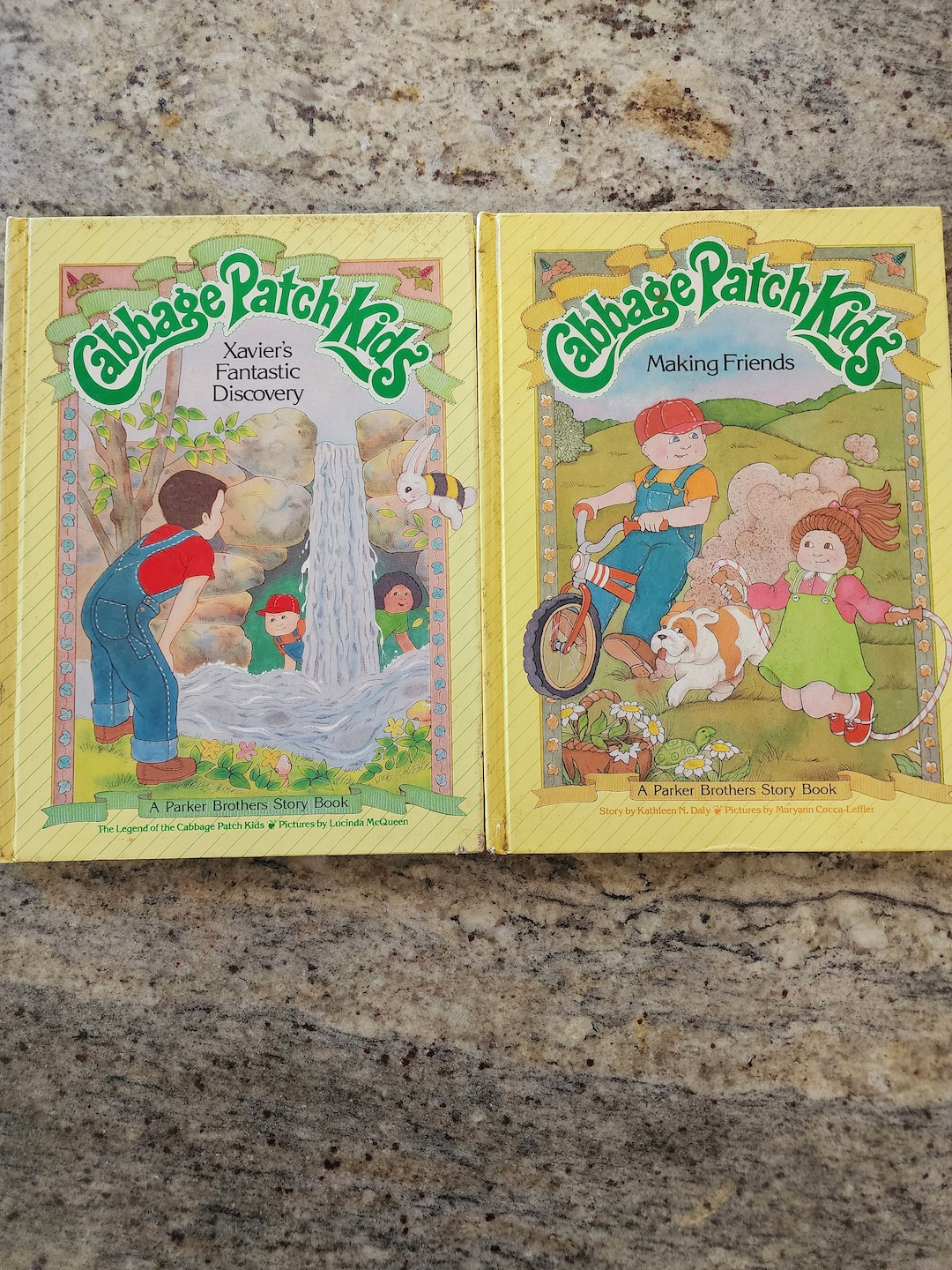 Cabbage Patch Kids Books- Xavier's Fantastic Discovery, Making Friends ...
