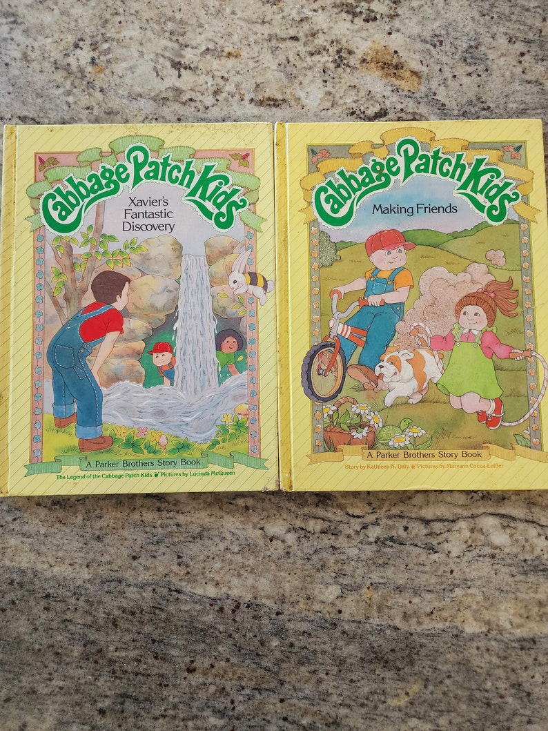 Cabbage Patch Kids Books- Xavier's Fantastic Discovery, Making Friends ...
