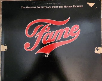 Fame the Original Motion Picture Soundtrack Vinyl Record - Etsy