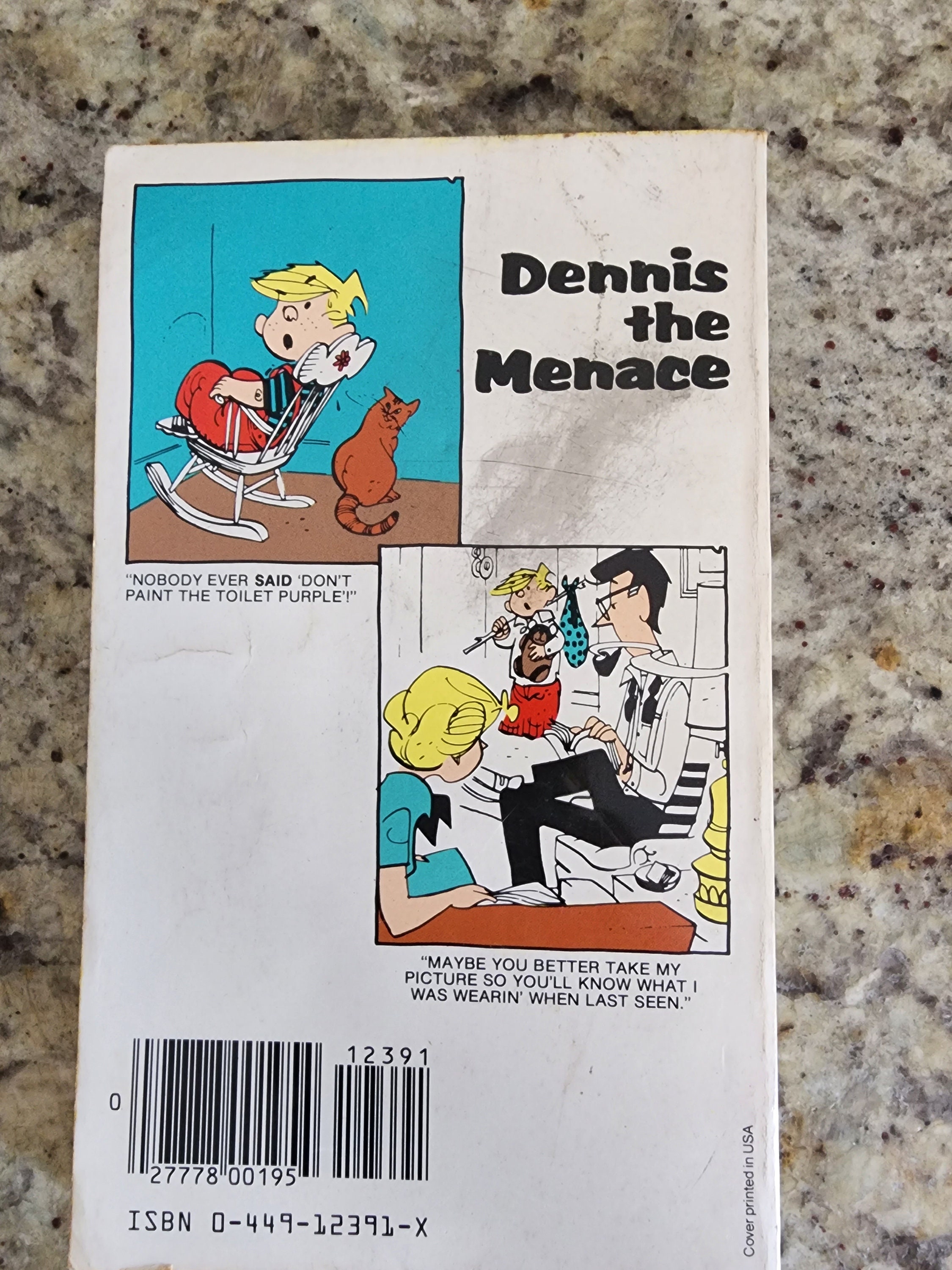 Vintage 1983 Denice the Menace Book Supercharged and Ever Ready - Etsy