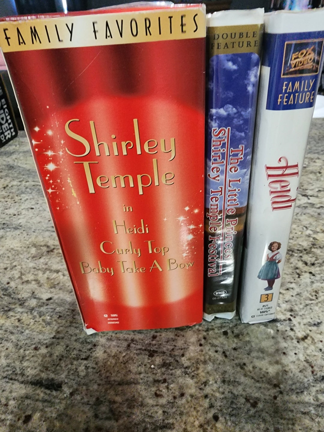 Shirley Temple VHS Collection Lot of 5 - Etsy