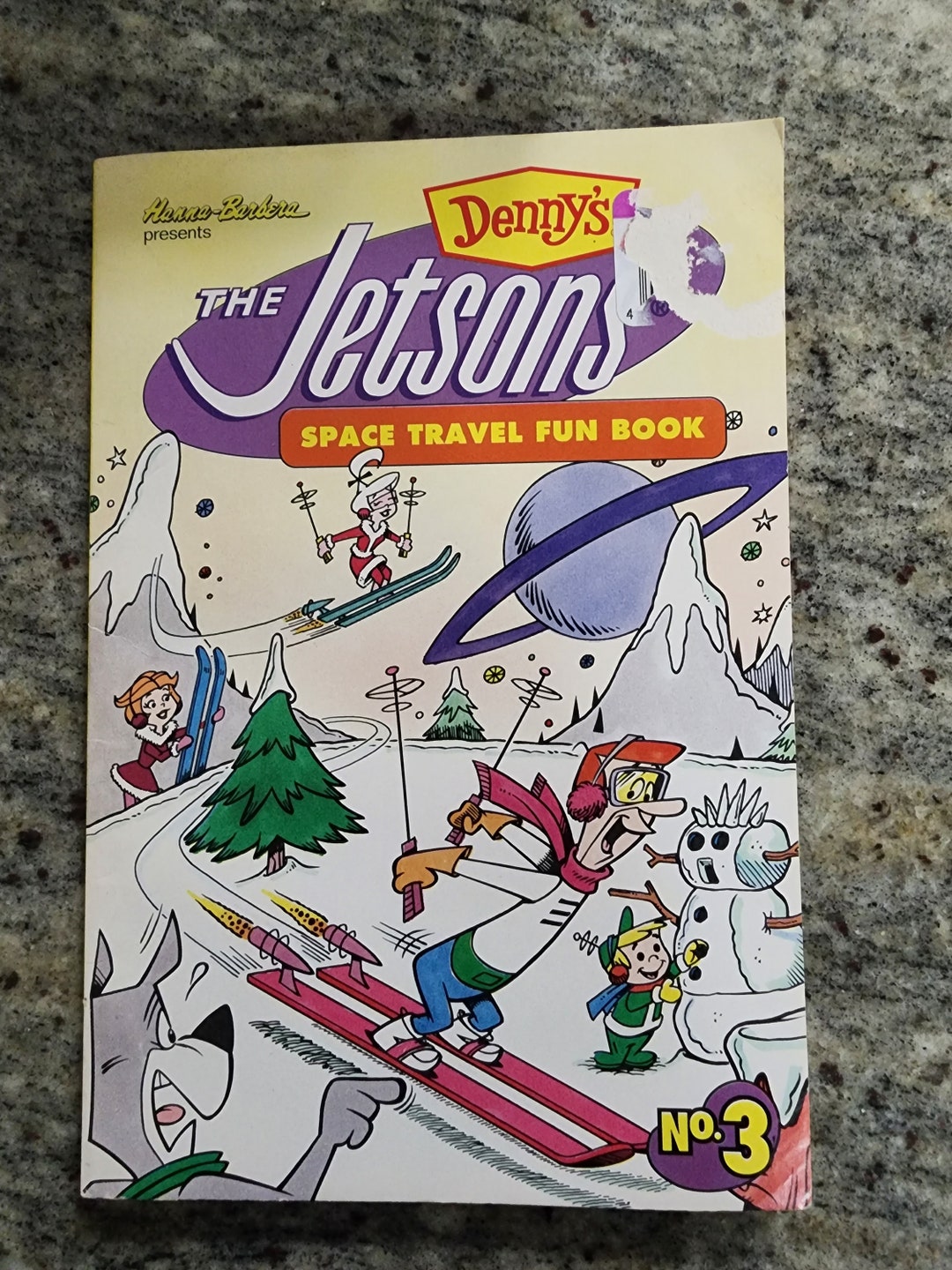 Vintage Denny's the Jetsons Space Travel Fun Book No. 3 - Etsy