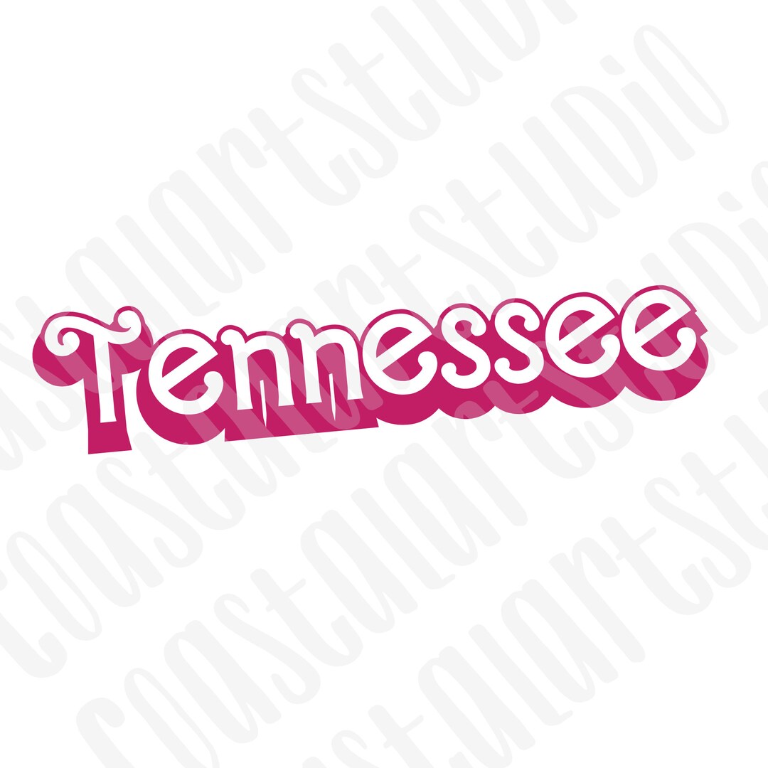 Pink Tennessee PNG Tn Volunteers Sublimation Design Hot Pink Barbiecore ...