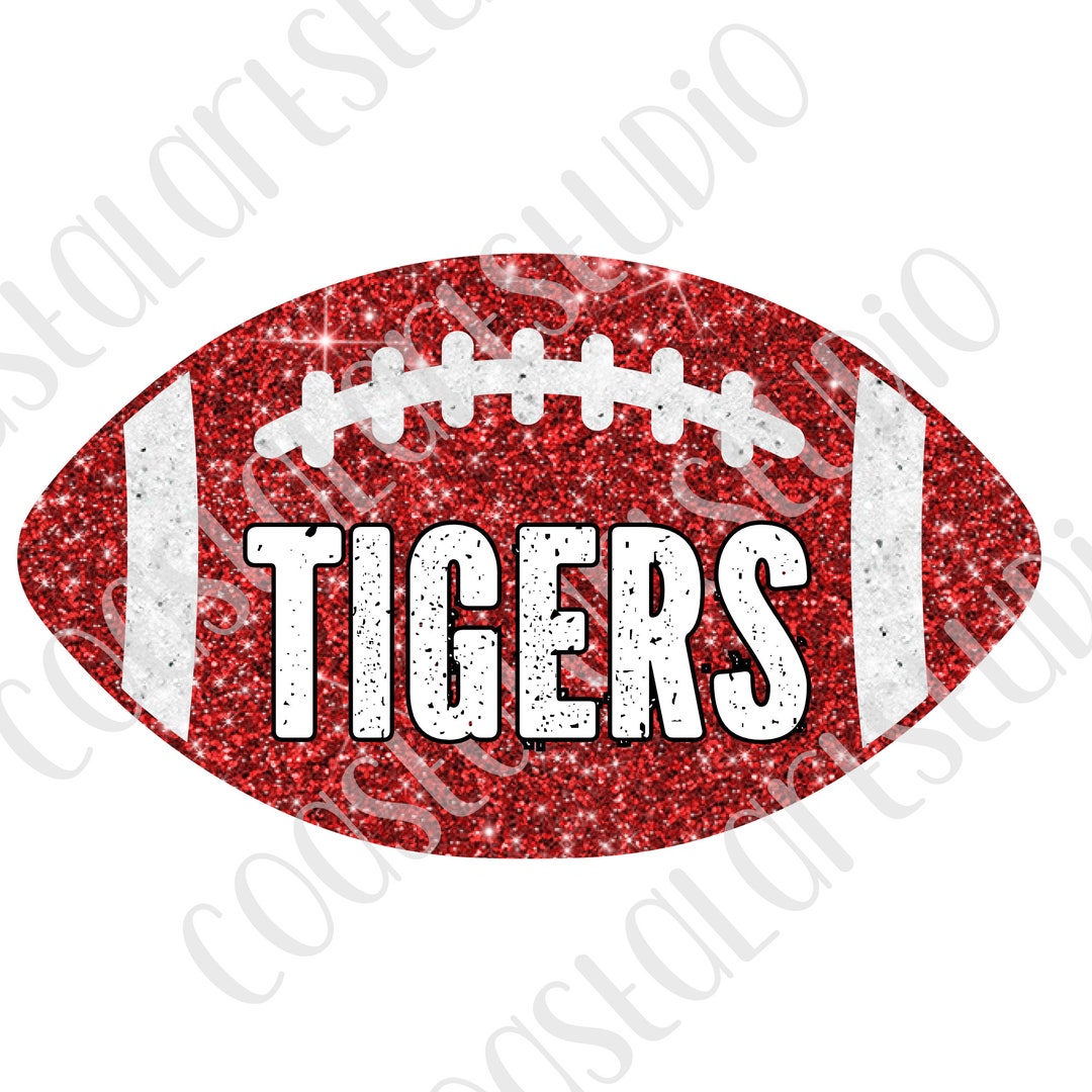 Tigers Football PNG SVG Sublimation Design Sports Mascot Graphic ...