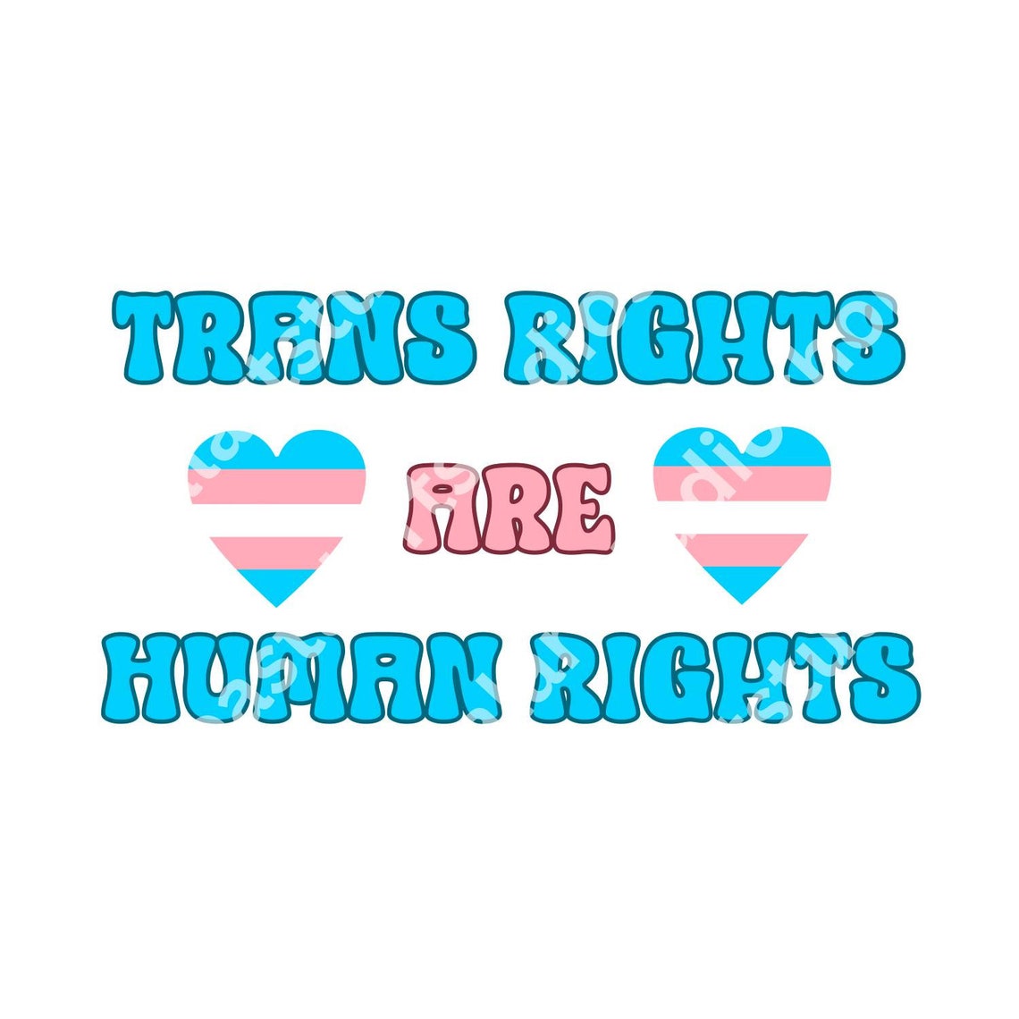 Trans Rights PNG Transgender Rights Sublimation Design Support Trans ...