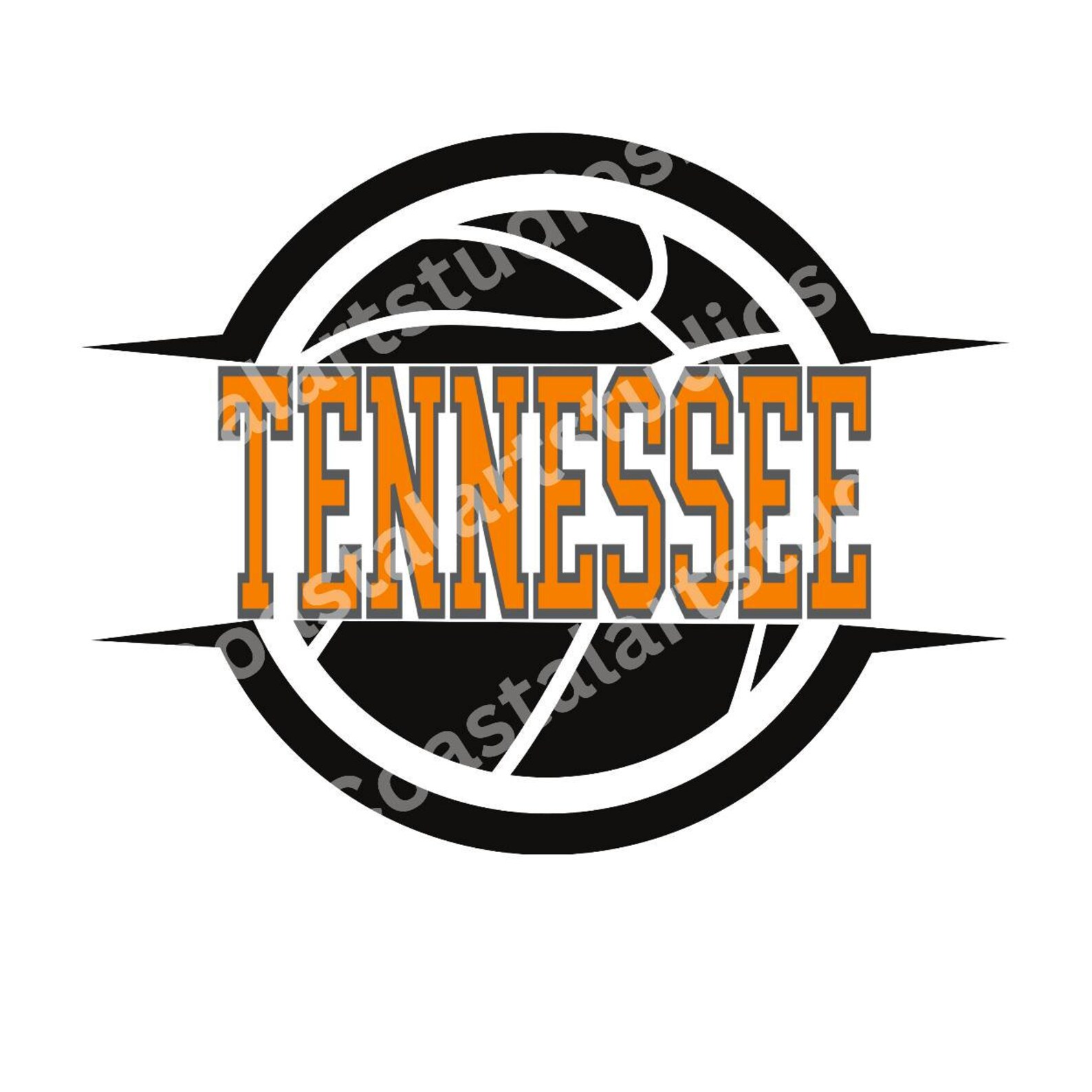 Tennessee Vols Basketball PNG SVG Tn Volunteers Digital Download ...