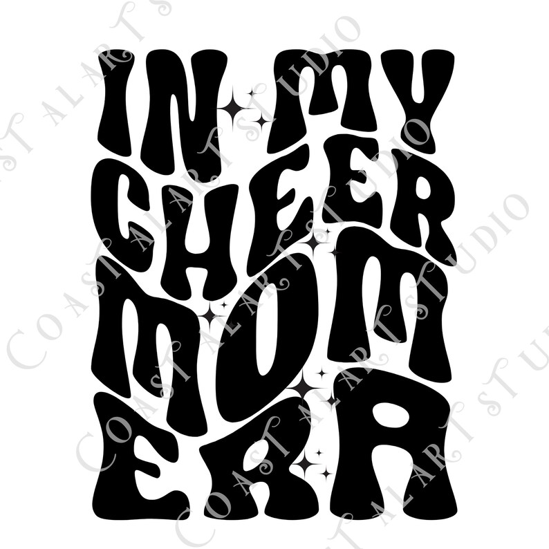 Cheer Mom Era PNG SVG Sublimation Design Sports Graphic Mom of ...
