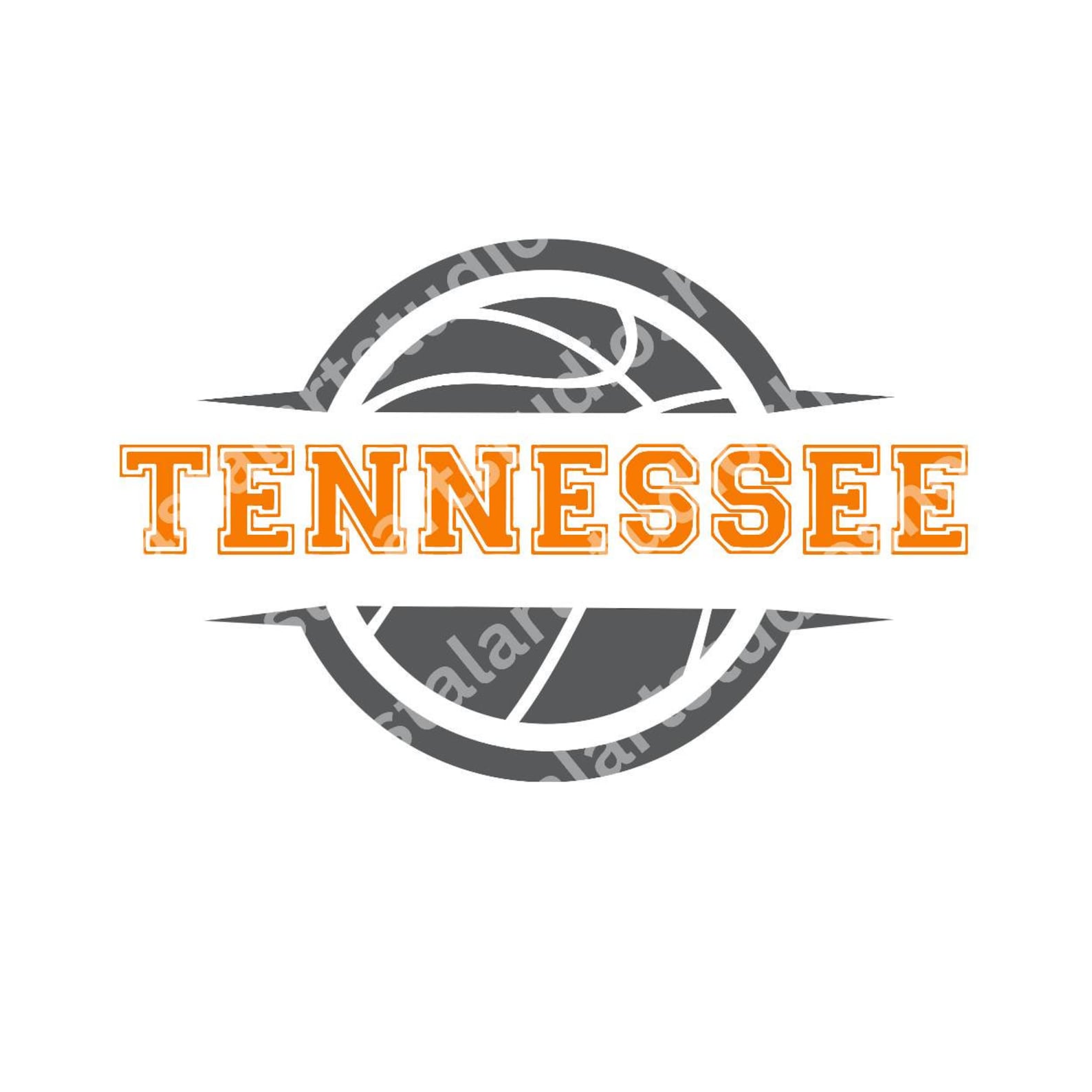Tennessee Vols PNG SVG Tn Basketball Volunteers Digital Download ...
