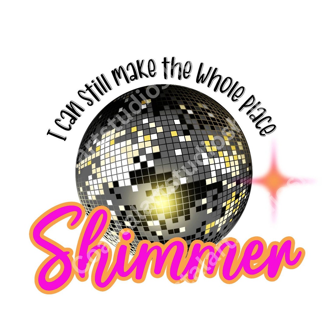 Bejeweled PNG Make the Whole Place Shimmer Sublimation Design, Eras ...