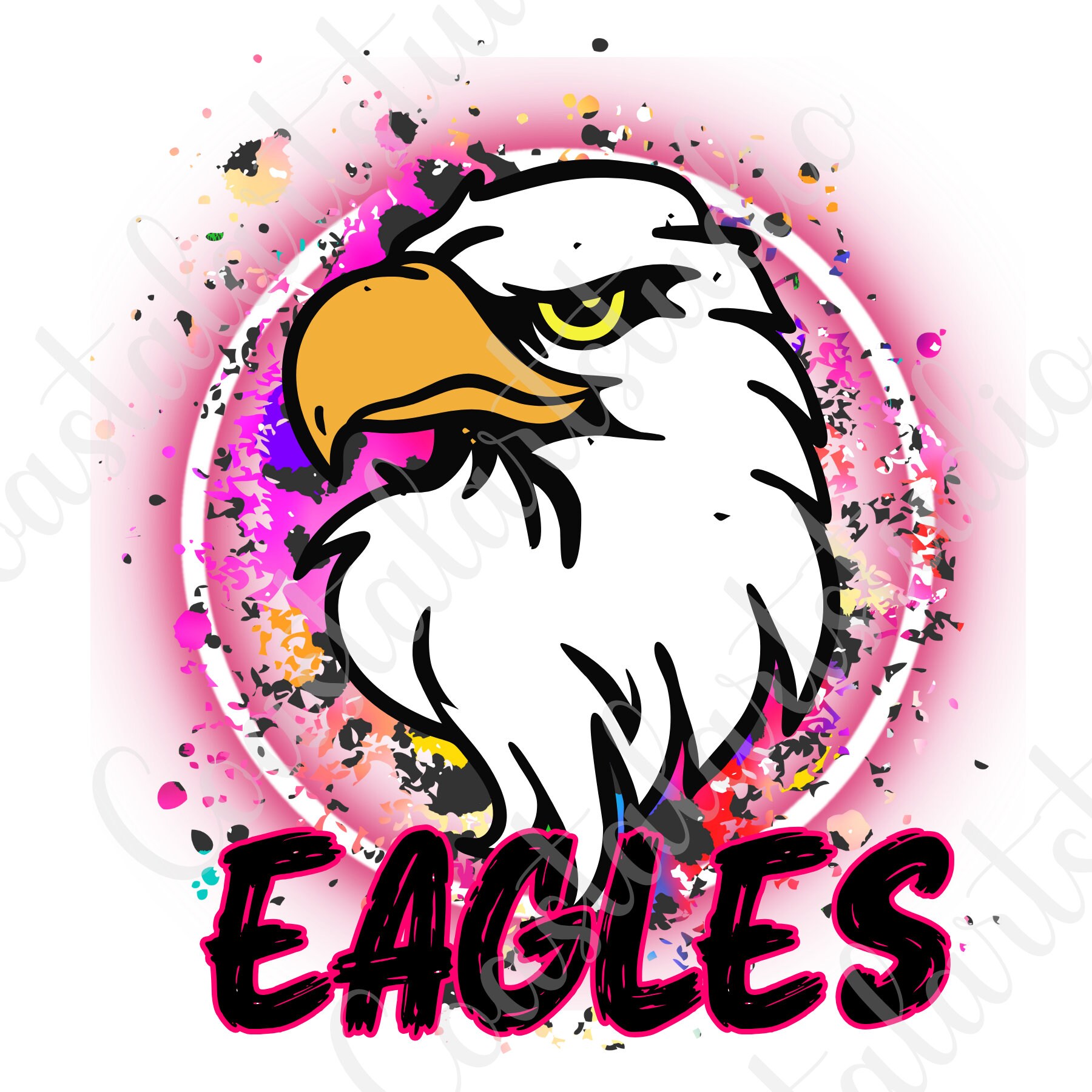 Cheetah Mixed With Eagle