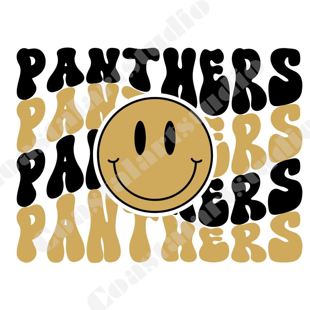 Panthers PNG Sublimation Design SVG File Team Mascot Png Graphic for ...