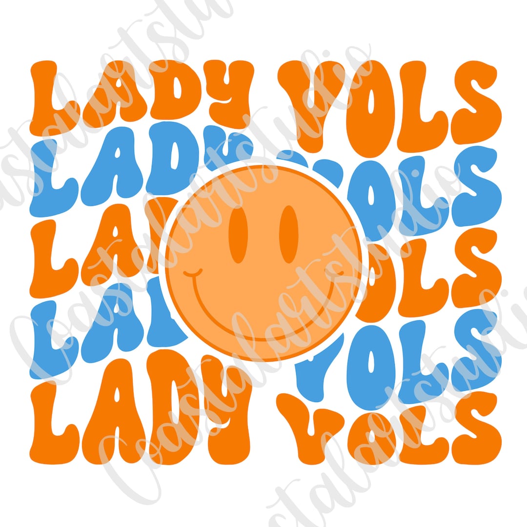 Lady Vols PNG Tennessee Vols Sublimation Design Tn Volunteers Sports ...