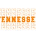 Tennessee Vols PNG Tennessee Volunteers Digital Download Stacked Font ...