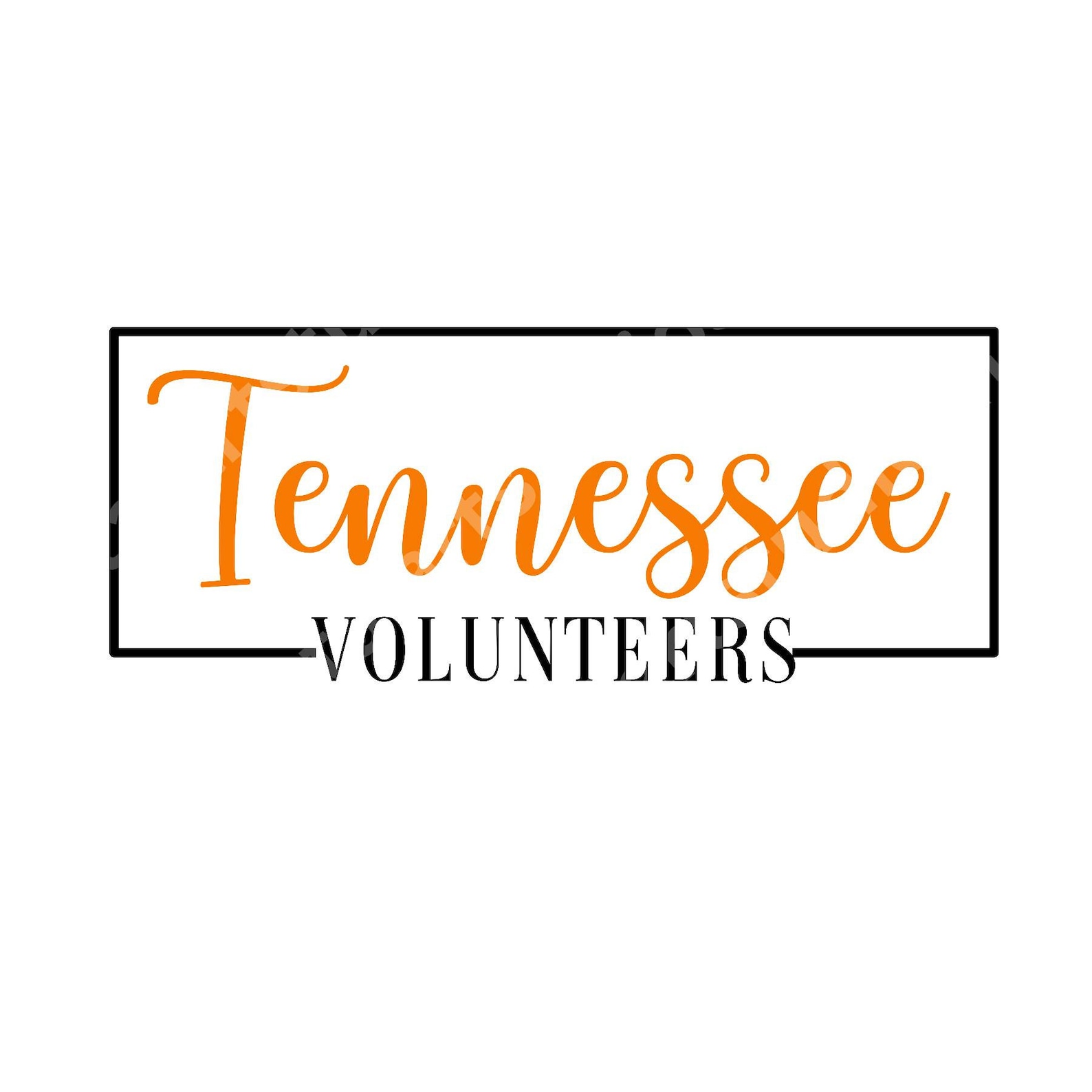 Tennessee Volunteers PNG TN Vols Sublimation Design Go Vols College ...