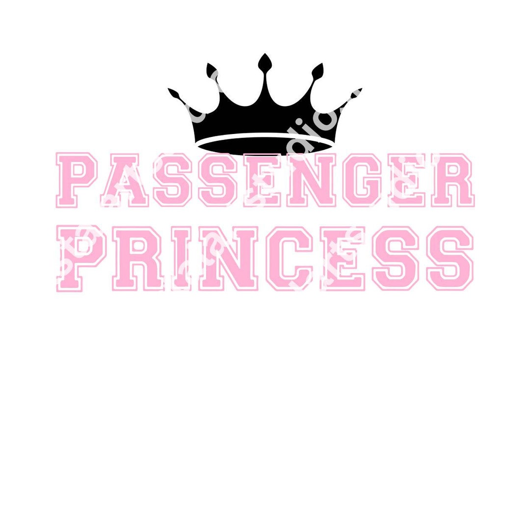 Passenger Princess PNG SVG Sublimation Design Digital Download Road ...