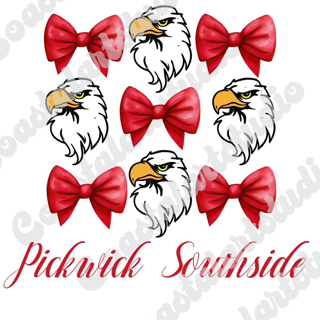 Pickwick Southside Eagles Coquette PNG - Etsy