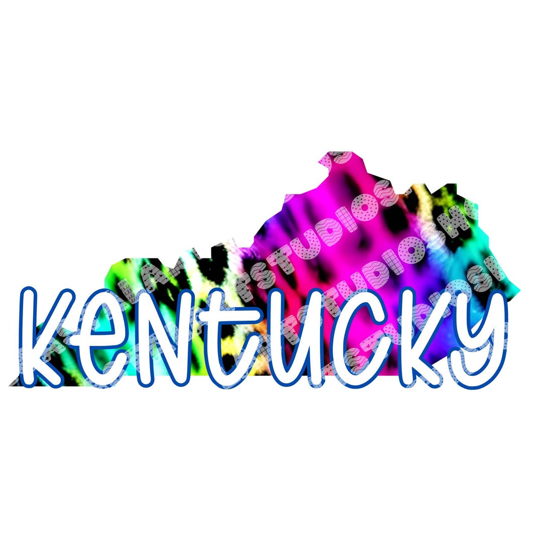 Kentucky Neon Leopard PNG Kentucky Sublimation Design Aesthetic Y2k Png ...