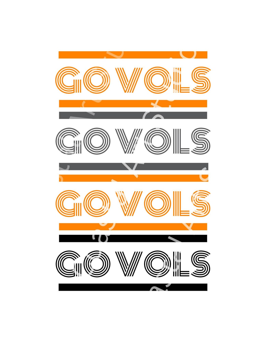 Tennessee Vols PNG TN Volunteers Digital Download Go Vols Sublimation ...