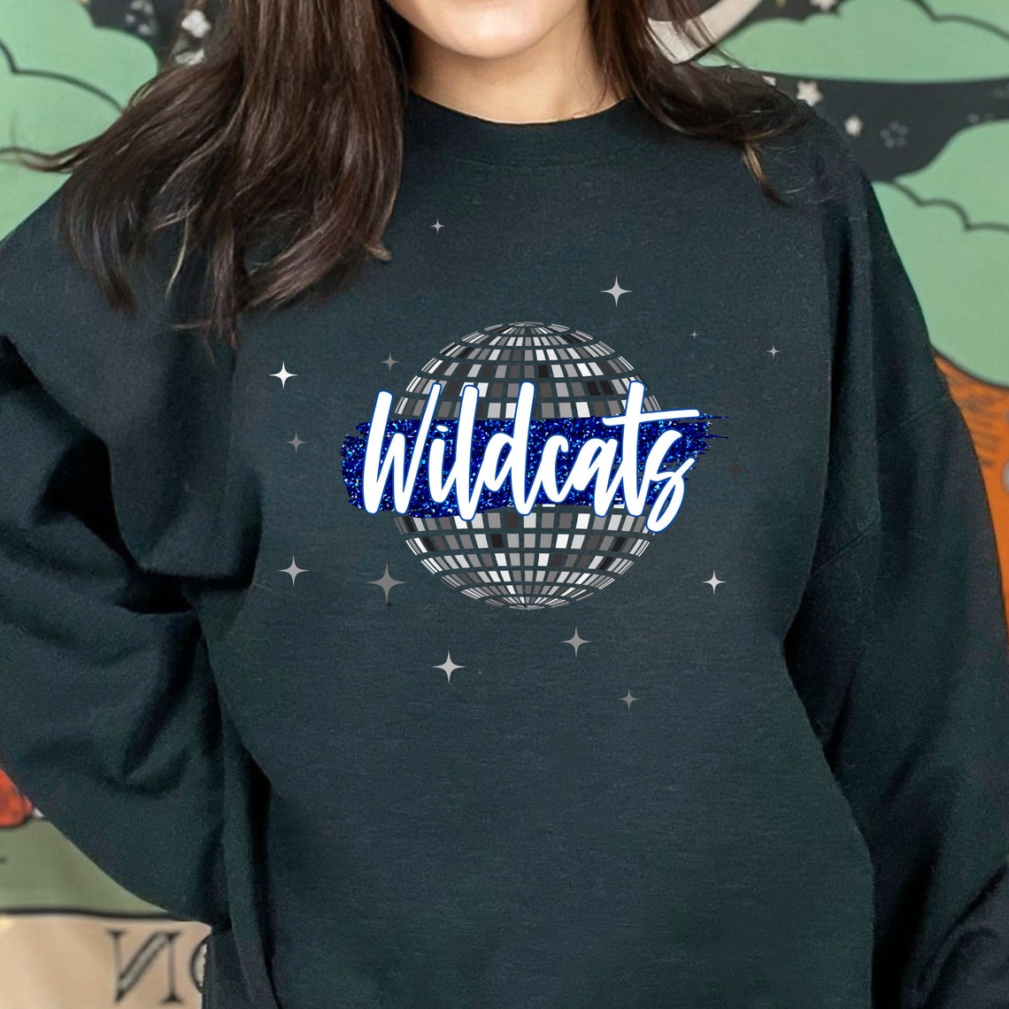 Wildcats PNG Disco Ball Sublimation Design Team Mascot Png - Etsy