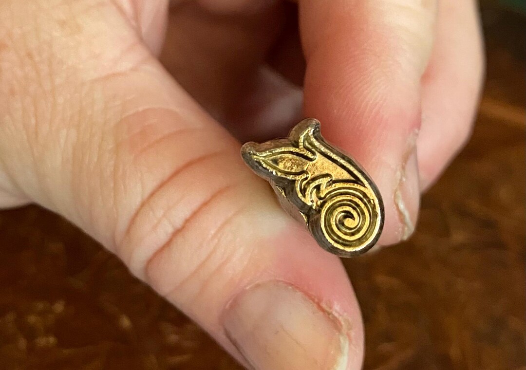 Rare Vintage Midas 290 Leather Fern Stamp, Kelly Tool Co New Zealand ...